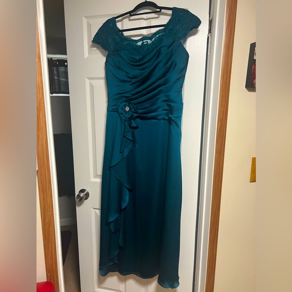 Dresses | Beautiful Mother Of The Bride Gown Teal Green | Poshmark